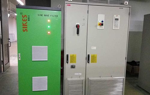 Sine Wave filter Application case in Petrochemical Company.